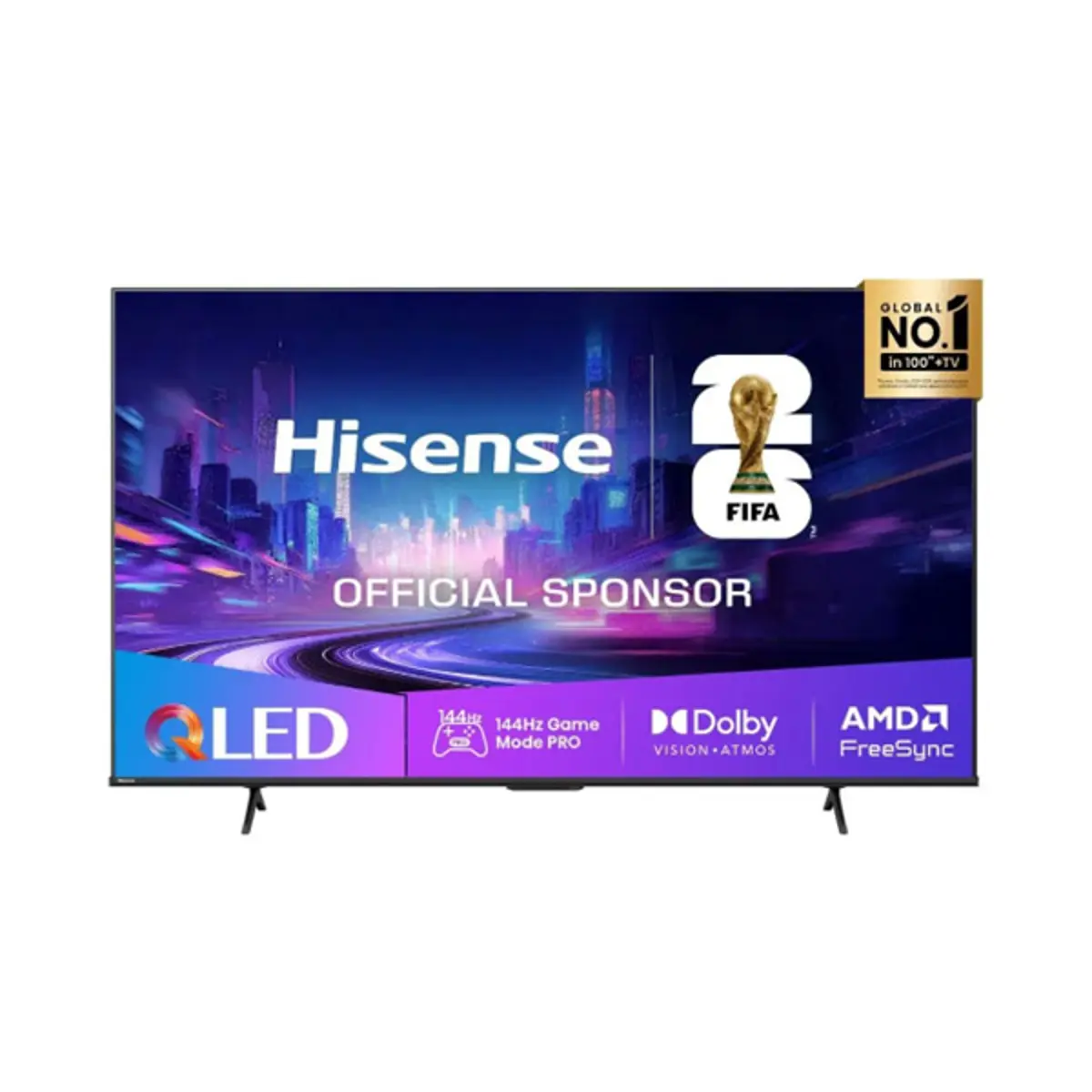 Televizor Hisense H75E7Q PRO, Smart, QLED, 4K UHD, 75″(190 cm), DVB-T/T2/C/S/S2