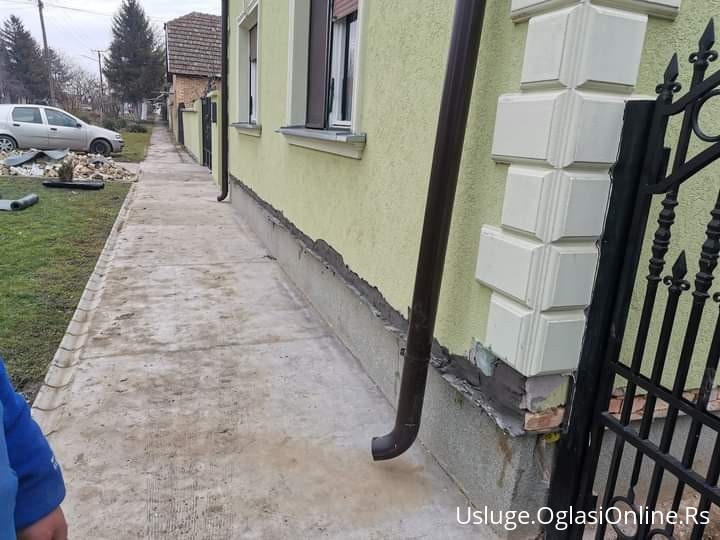 Izolacija i hidroizolacija vlažnih kuća i temelja, Novi Sad