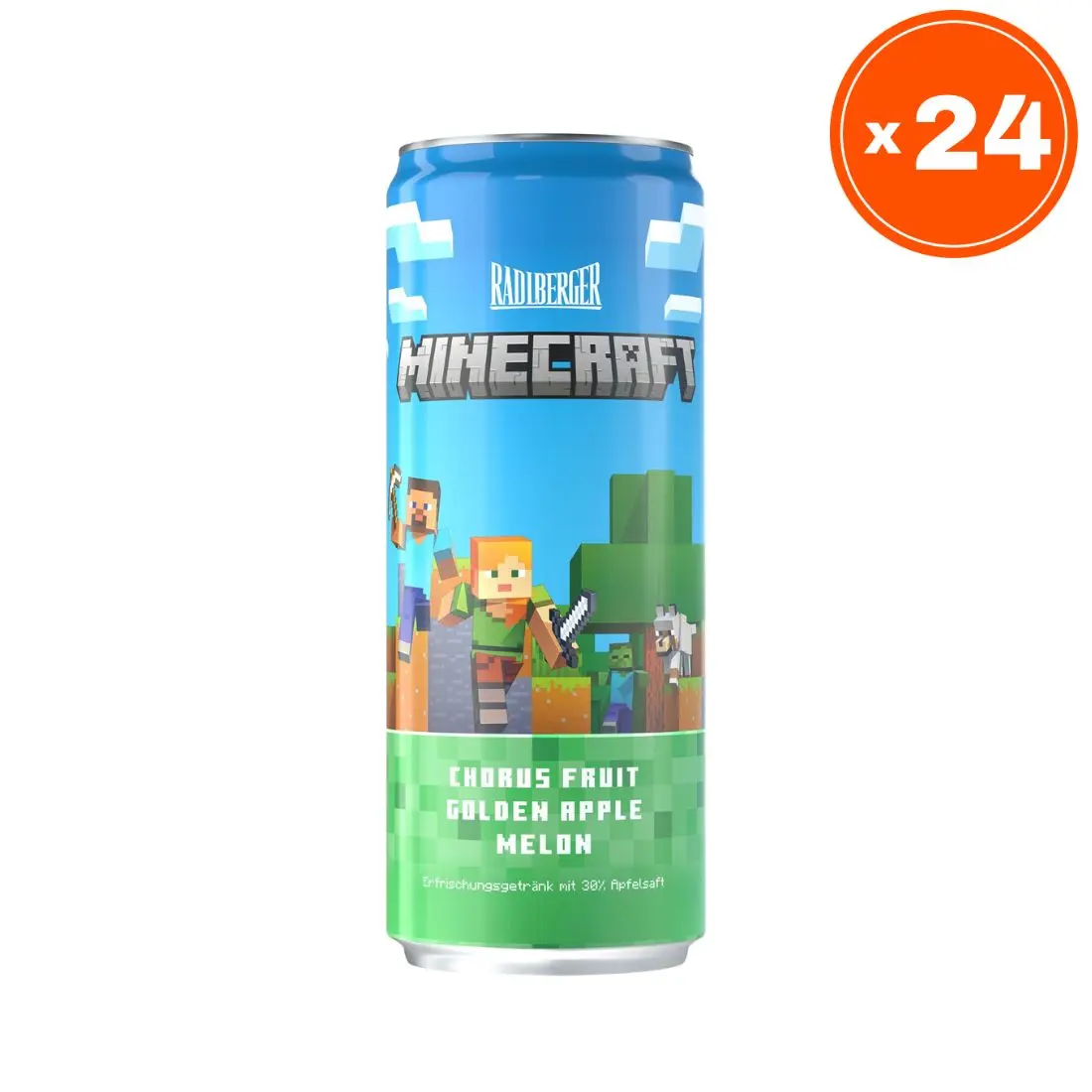 Radlberger Gazirani sok Minecraft, 0.33l, 24 komada