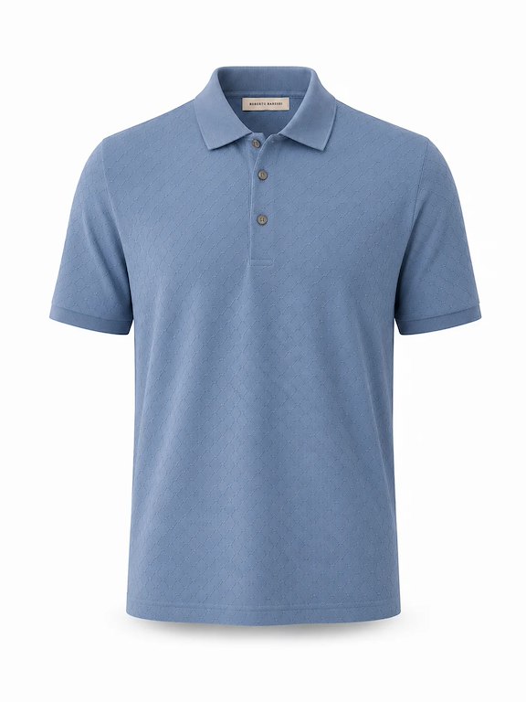 Avatar Rombo Muška Polo Majica svetloplave boje