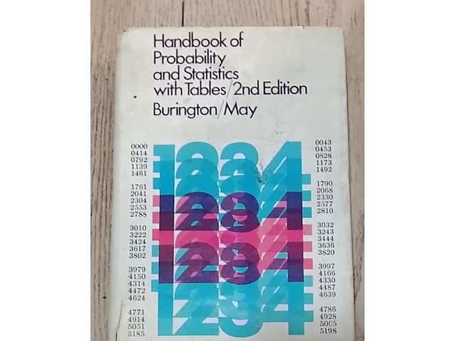 HANDBOOK OF PROBABILITY AND STATISTICS WITH TABLES