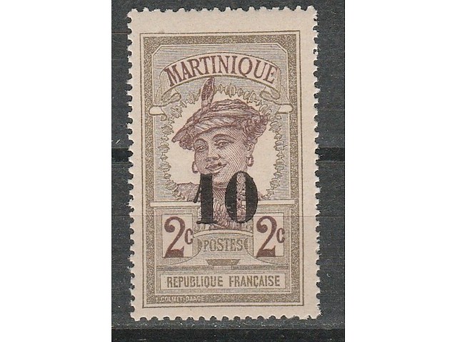 Martinique, Martinik - 1920 - Local motives