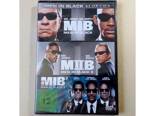 Men In Black Trilogy (3xDVD)