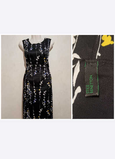 STILE BENETTON floral haljina za sve prilike