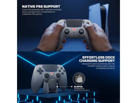 FANTECH Joypad wireless WGP16D Nova II D sivi