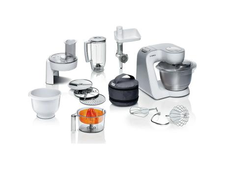 BOSCH Kuhinjski robot Serija 4 MUM 5 MUM58251 1000 W Bela, Siva