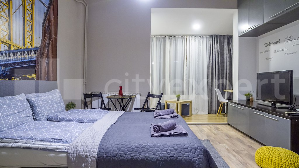Stan za izdavanje BEZ PROVIZIJE: Garsonjera, 30m², Kosovska, Stari grad - 600€