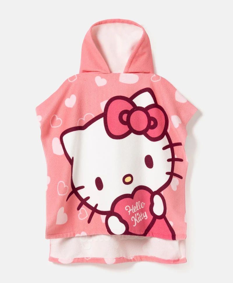Dečji badepončo Hello Kitty