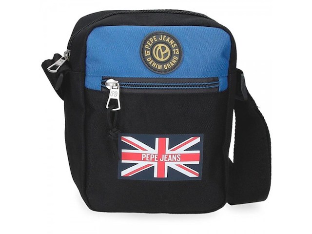 Muška torbica 21cm Pepe Jeans Henry black 61556