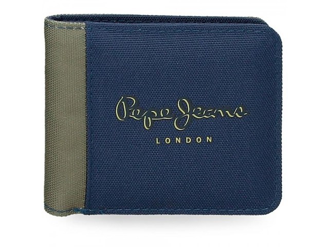 Novčanik na preklop 10.5cm PJL Arwyn navy 61482