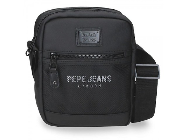 Muška torbica 22cm Pepe Jeans Durham black 72955