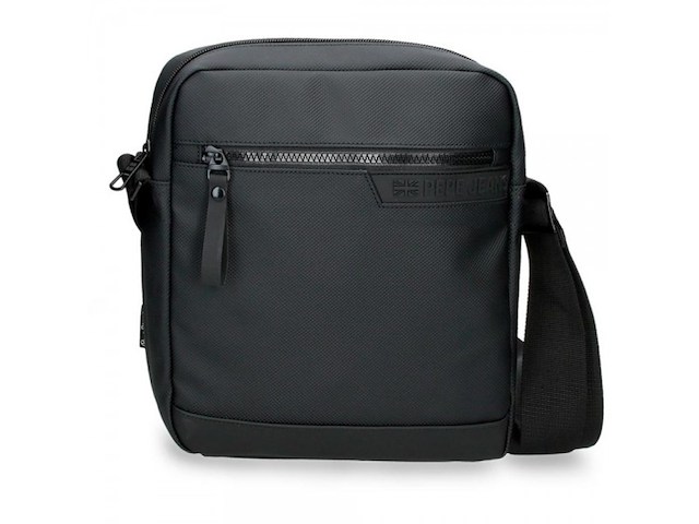 Muška torbica 27cm sa pregradom za tablet Pepe Jeans Dorking black 74656