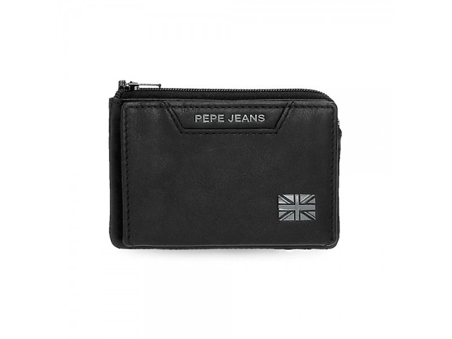 Muški novčanik od prirodne kože Pepe Jeans Indiana black 75302