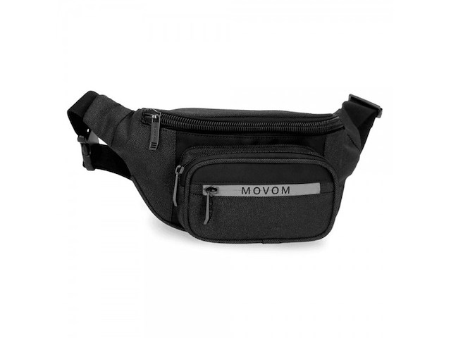 Muška torba oko struka Movom Trimmed black 51771