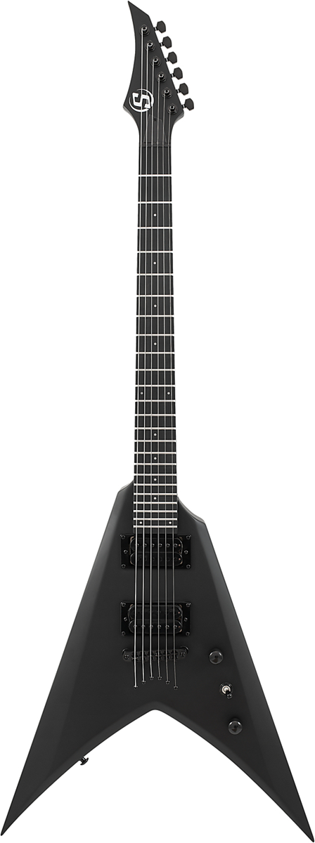 Solar Guitars VB4.6C Carbon Black mat električna gitara
