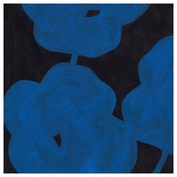 Slika, živopisno cveće, 90x90 cm
