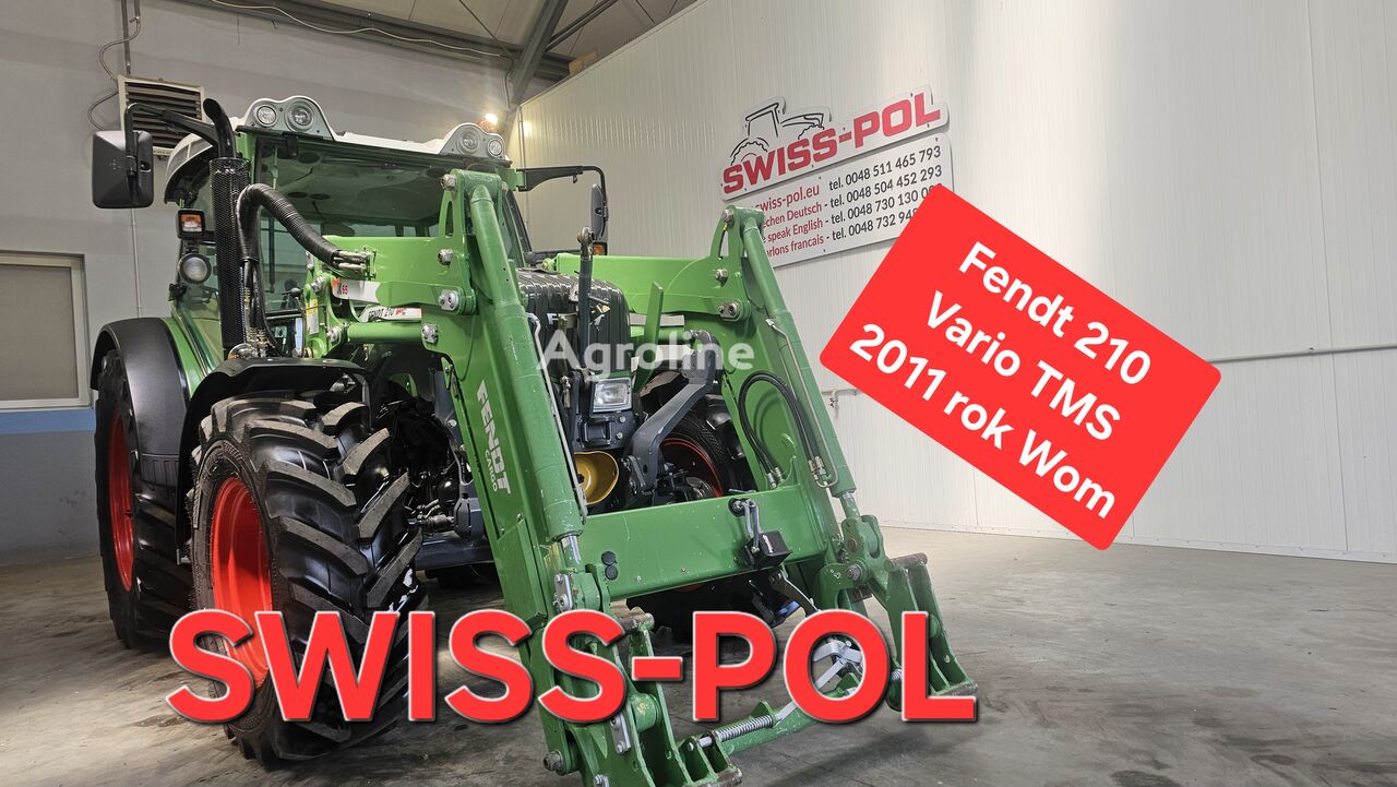 Fendt 210 Vario TMS traktor točkaš