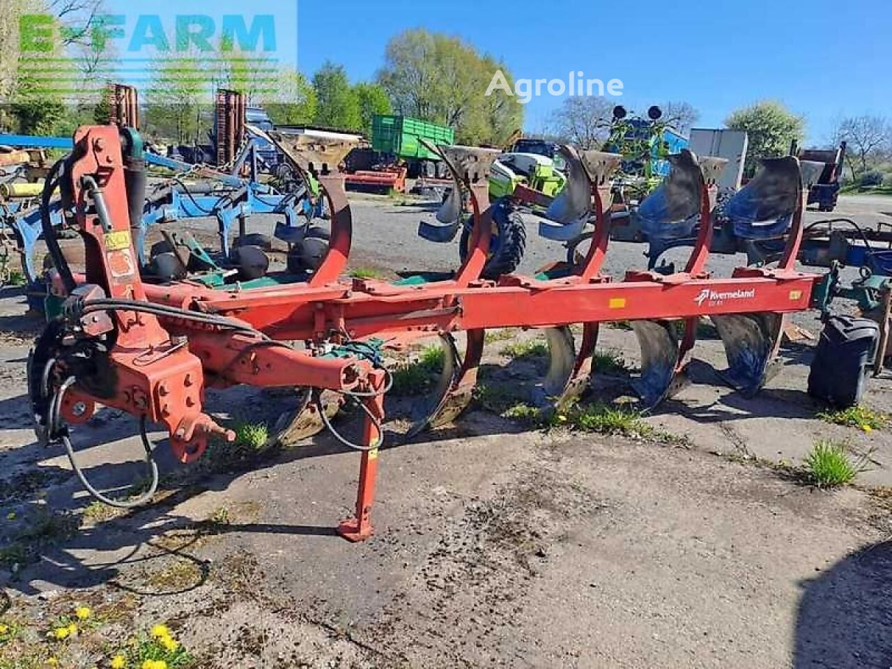 Kverneland ed 85 reverzibilni plug