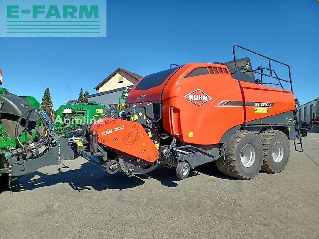 Kuhn sb 1270 x oc omnicut balirka za četvrtaste bale