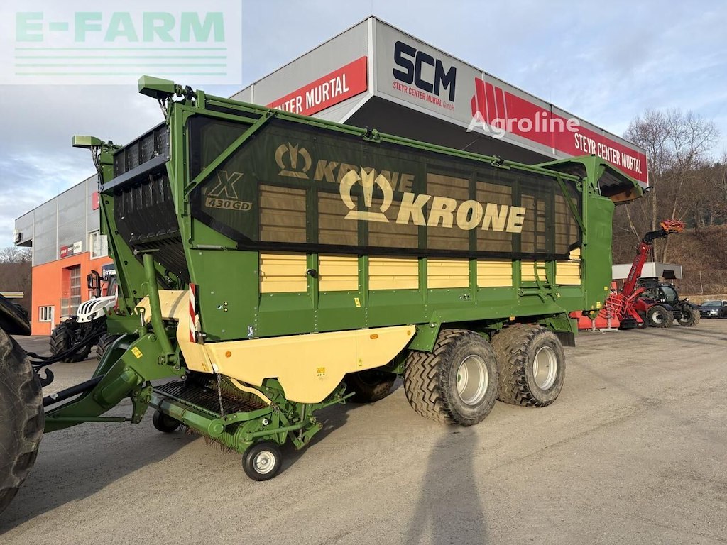 Krone zx430gd samoutovarna prikolica