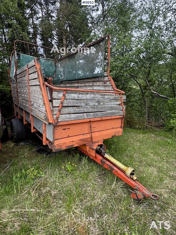 Underhaug 7012 traktorska prikolica