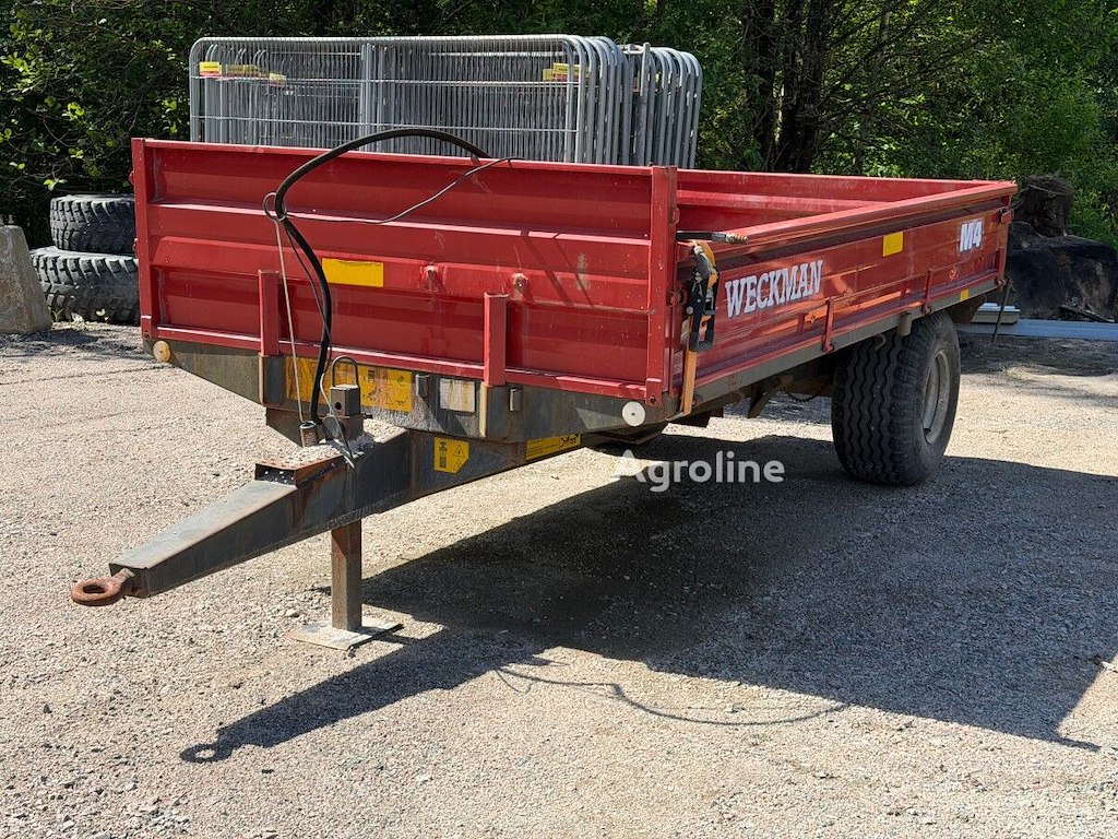Prodaje se Weckman M4 TRAKTORHENGER MED HYDRAULISK TIPP traktorsku prikolicu na aukciji