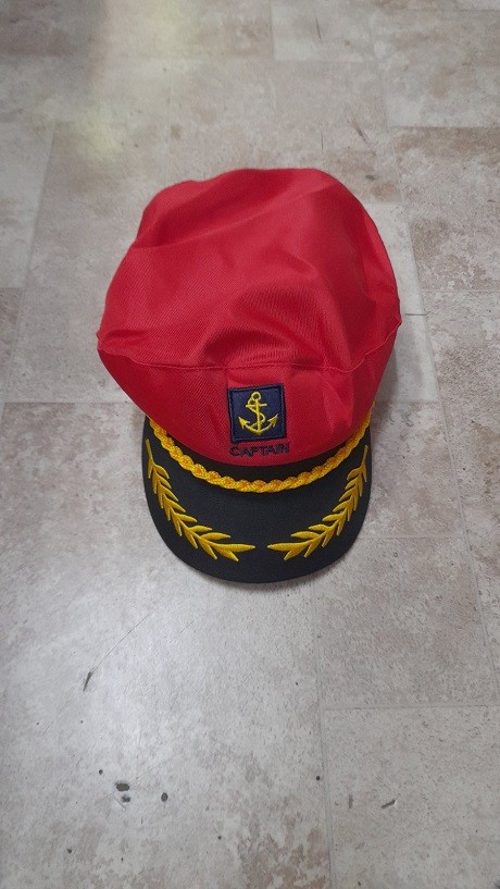 MORNARSKA KAPA-CAPTAIN CRVENA