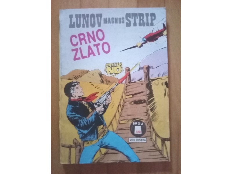 MISTER NO-Crno Zlato (LMS Br. 720)