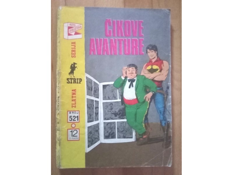 ZAGOR-Čikove Avanture (ZS Br. 521)