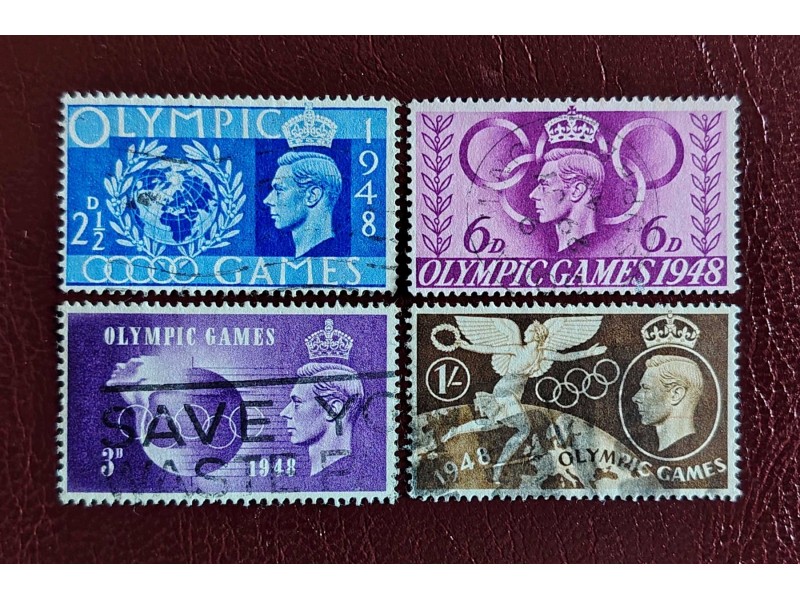 Engleska 1948 - komplet serija