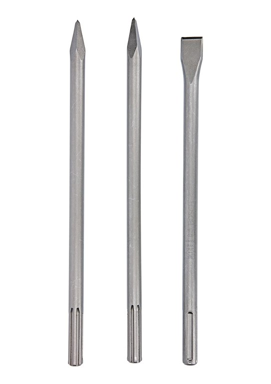 Bosch 3-delni set SDS-max špiceva i dleta, 2607017517