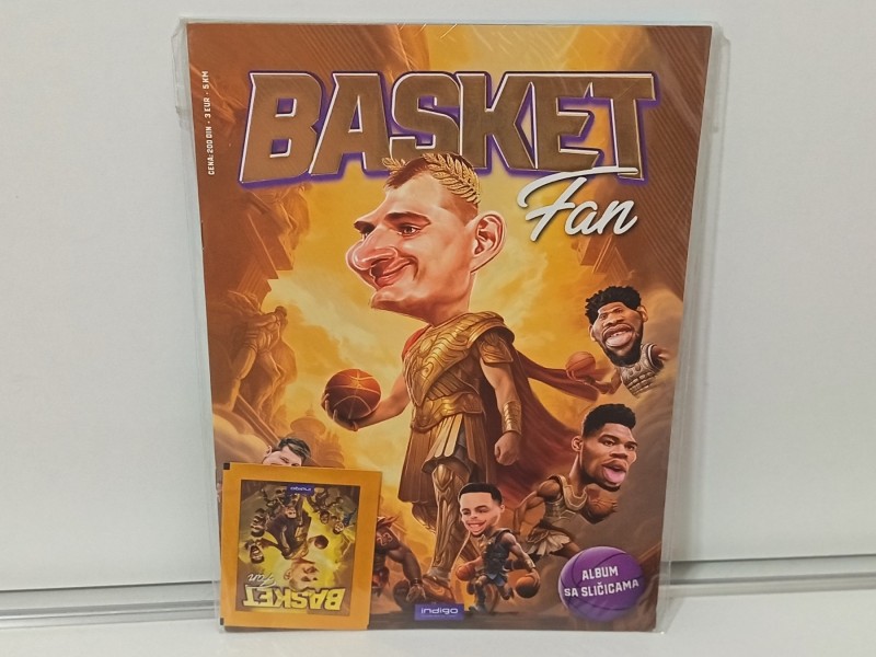 Basket Fan Prazan Album Glanc Nov i kesica