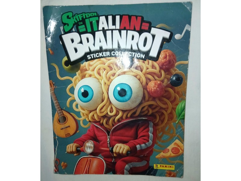 Italian brainrot ALBUM PANINI