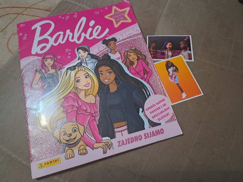Panini Barbie Zajedno sijamo album za sličice, duplikat