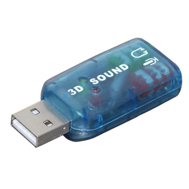 USB 2.0 zvučna karta 5.1 JWD-Sound4 plava