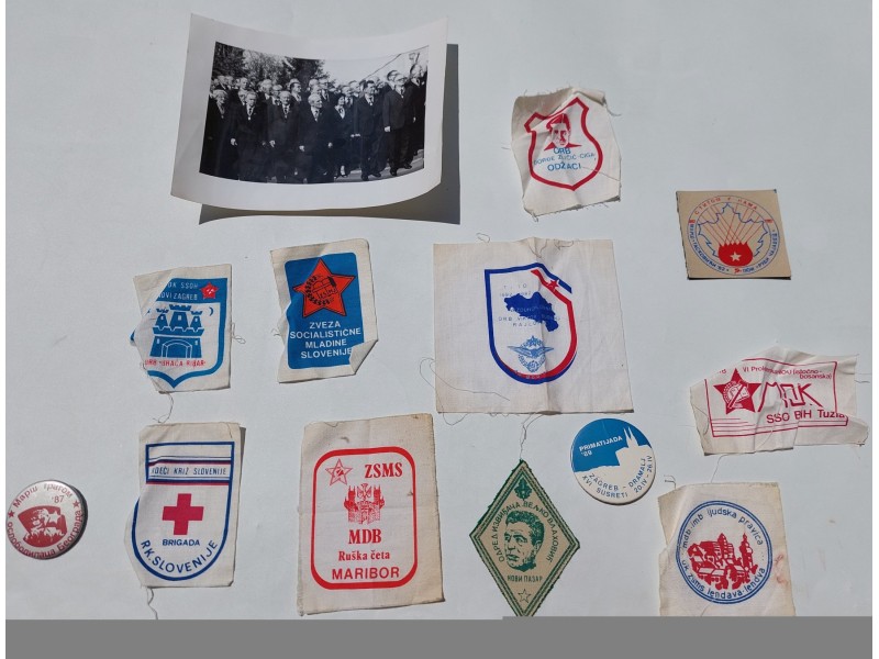 Izviđački ŠEVRONI SLOVENIJA TITO SFRJ