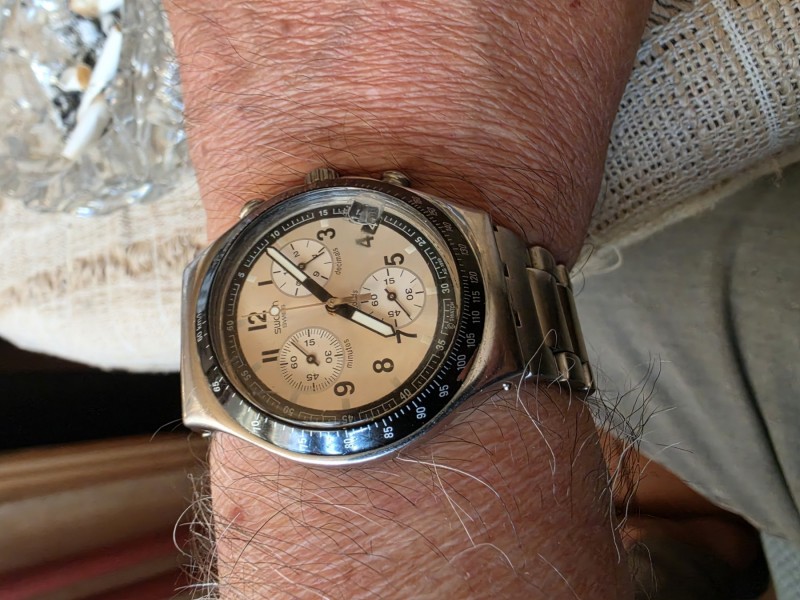 SWATCH IRONY CHRINOGRAPH