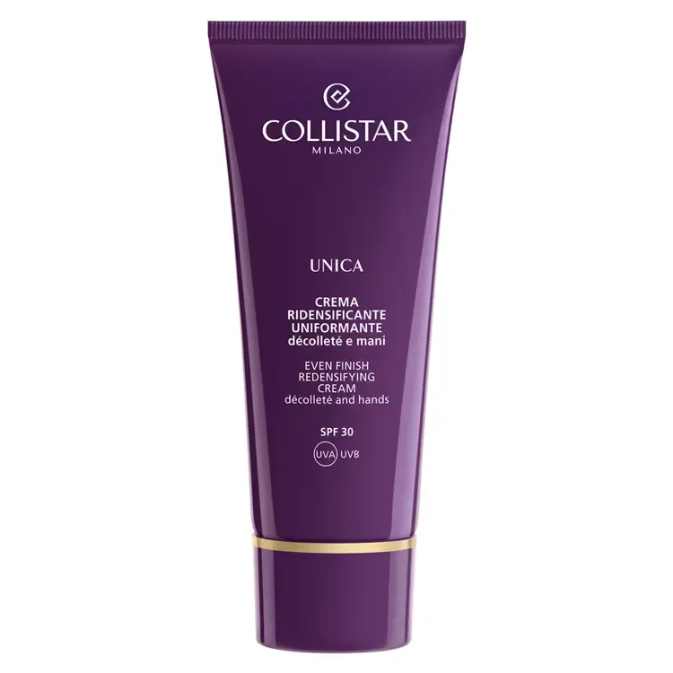 COLLISTAR
Unica Even Finish Redensifying Cream Decollete&Hands Spf30 75ml