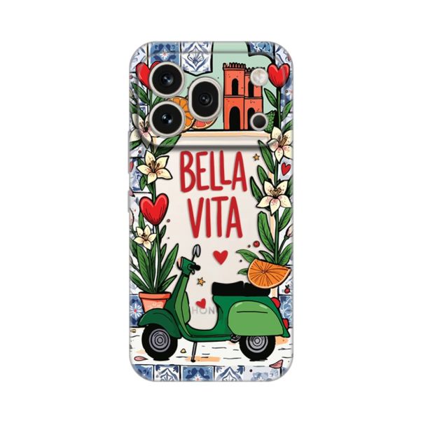 Maska za Honor 600 Pro Bella Vita Silikonska Print Skin