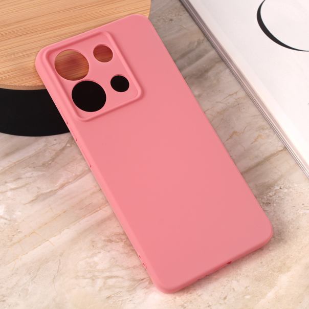 Maska za Xiaomi Redmi Note 13 4G (EU) mat Teracell Giulietta roze