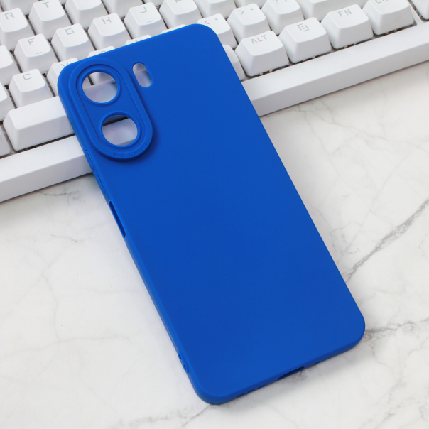 Maska za Xiaomi Redmi 13C Silikon Pro Camera plava