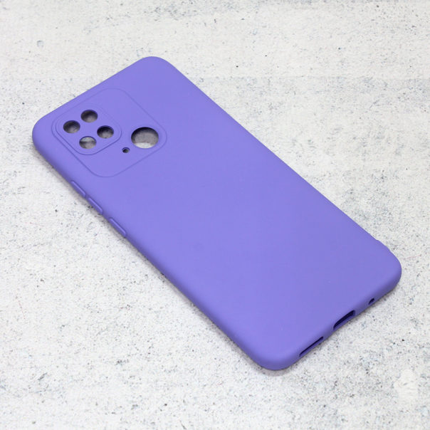 Maska za Xiaomi Redmi 10C mat Teracell Giulietta ljubičasta