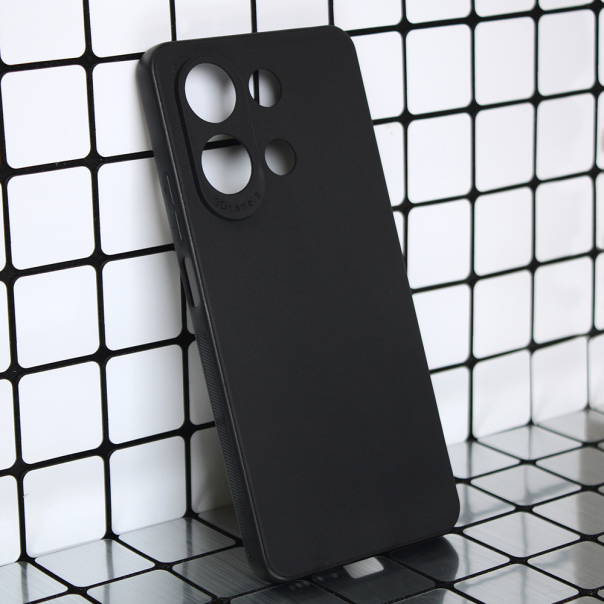 Maska za Xiaomi Redmi Note 13 4G (EU) 3D Camera crna