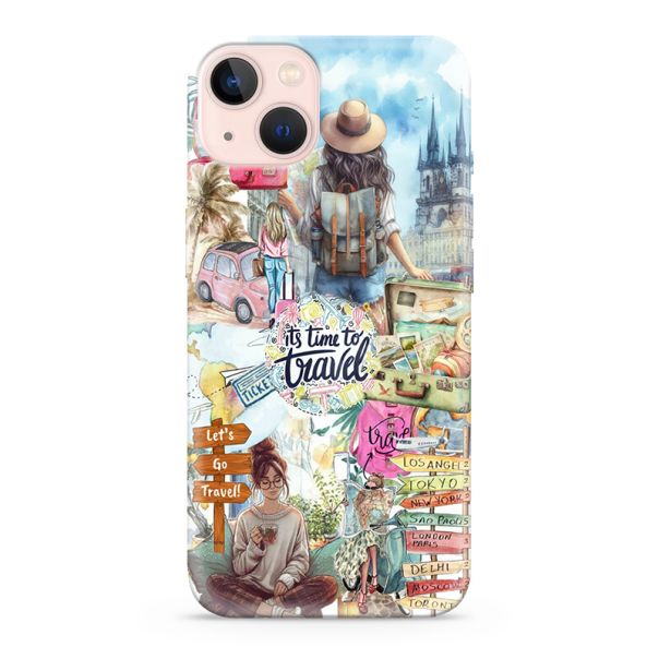 Maska za iPhone 13 (61) SP031 ULTRA TANKI PRINT CLEAR