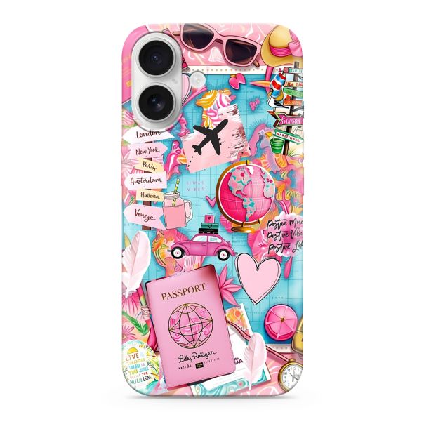Maska za iPhone 16 (61) SP029 ULTRA TANKI PRINT CLEAR