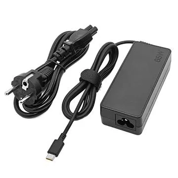 USB-C POWER ADAPTER/CHARGER FOR LAPTOPS - 65W - BLACK