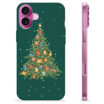 IPHONE 16 PLUS TPU MASKA - NOVOGODIŠNJA JELKA