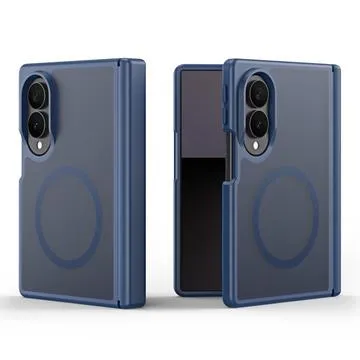 SAMSUNG GALAXY Z FOLD8 DUX DUCIS YIND HYBRID CASE - MAGSAFE COMPATIBLE - DARK BLUE