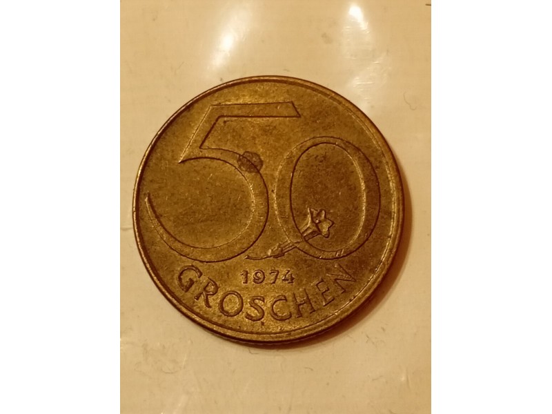 50 groschen 1974g.