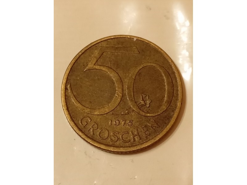 50 groschen 1975g.